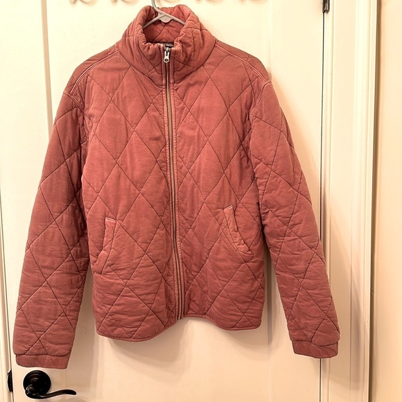 wild fable | Jackets & Coats | Wild Fable Dusty Rose Quilted Jacket ...